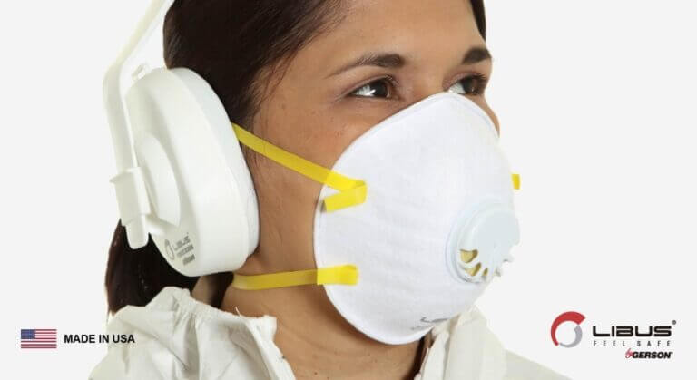 Mascarilla Barbijo Libus 1740 N95 Particulas Valvula X 10 Un - ABETE ...
